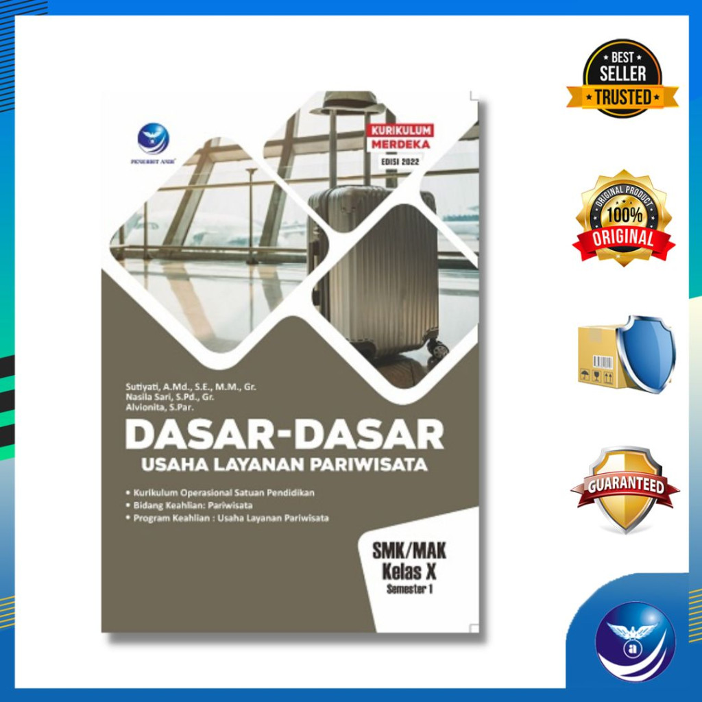 Jual Puske - Dasar-Dasar Usaha Layanan Pariwisata SMK Kelas 10 Semester ...