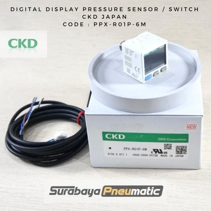 Jual NEW CKD Japan - PPX-R01P-6M - Digital Display Pressure Sensor Switch CKD | Shopee Indonesia