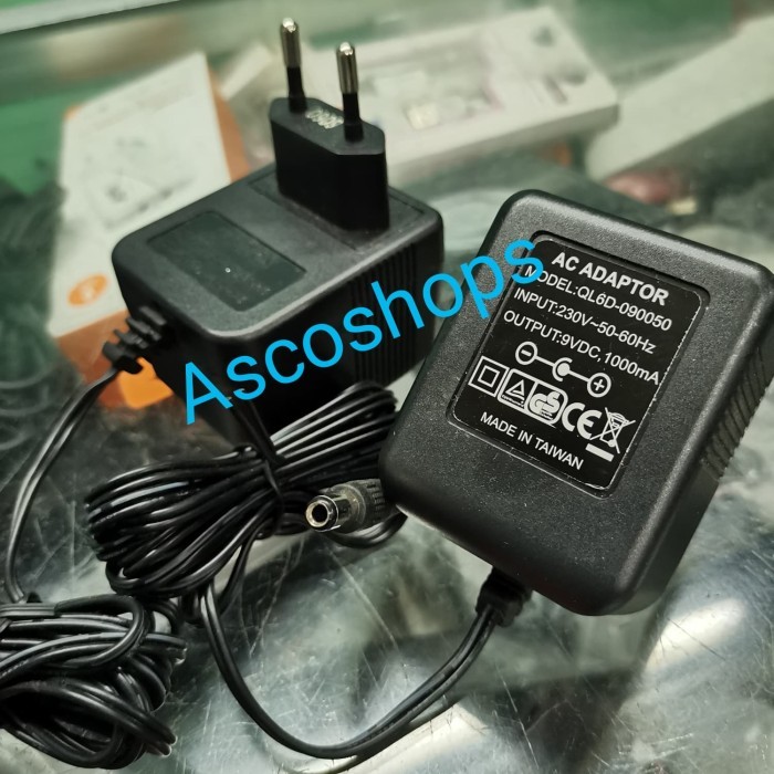 Jual Adaptor Trafo 9V 1A Dc Charger 9 V Volt 1 A Ampere Timbangan Mainan | Shopee Indonesia