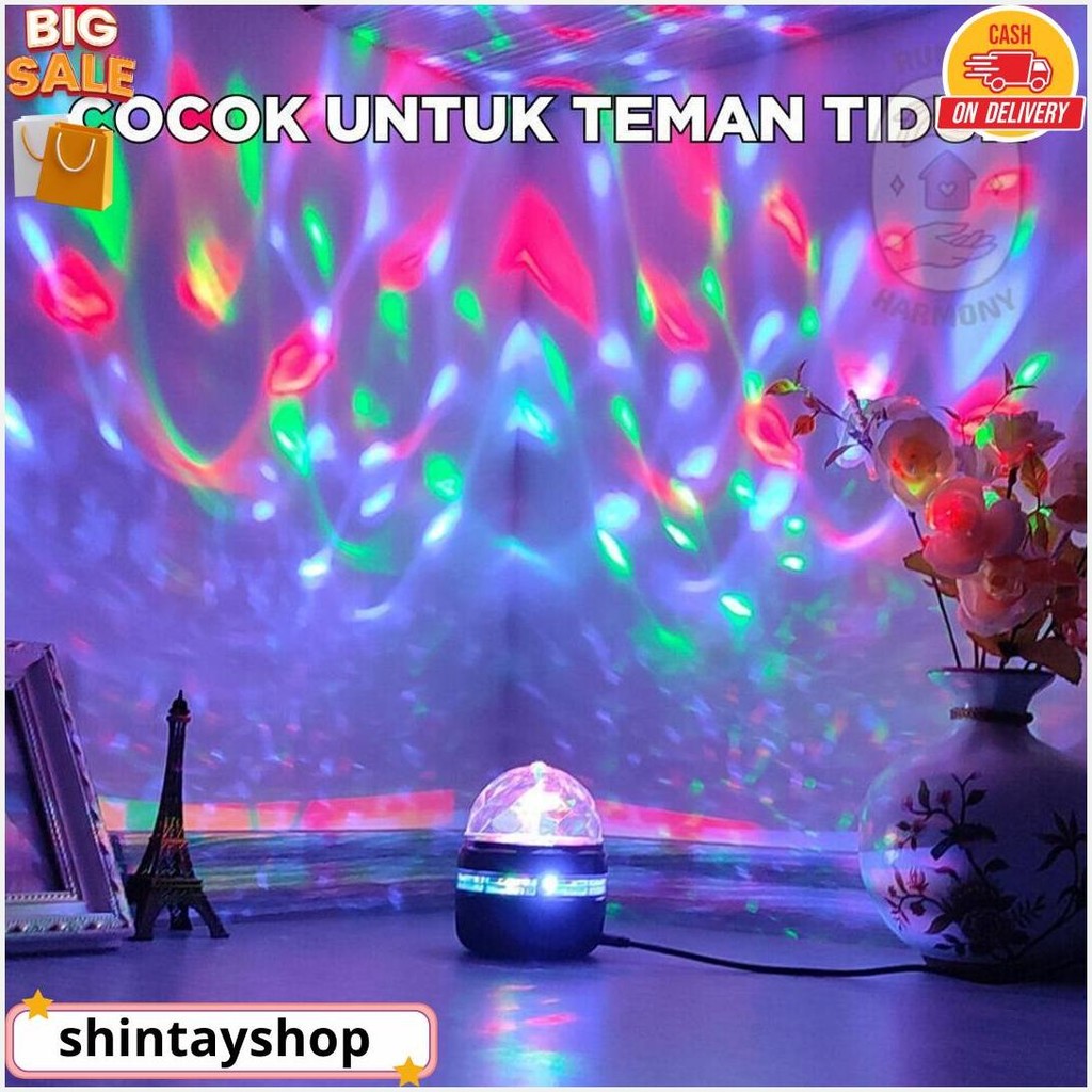 Jual Lampu Proyeksi Aurora Led Projector Galaxy Bintang Lampu Tidur ...