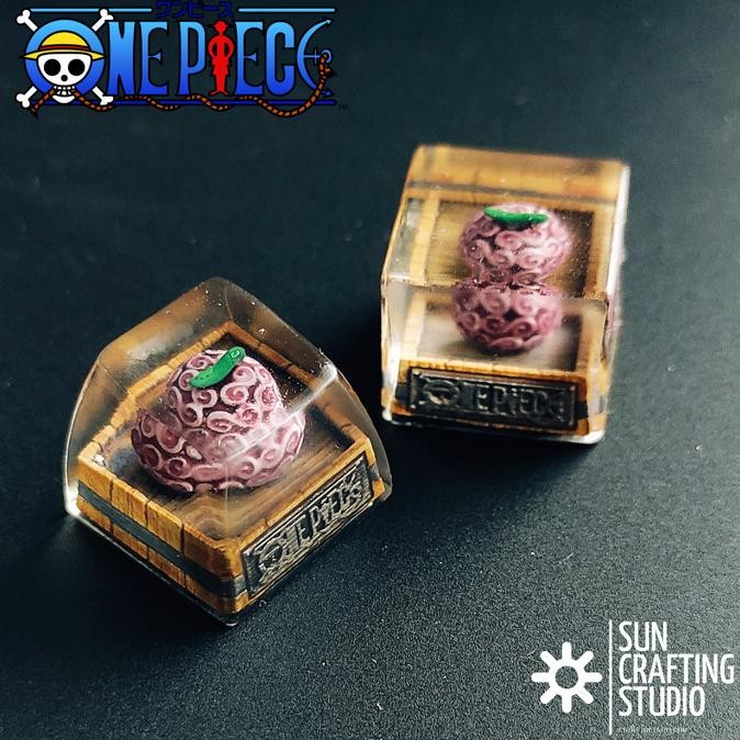 Jual CO Artisan Keycap One Piece Custom Keycaps Anime Buah Gomu ...