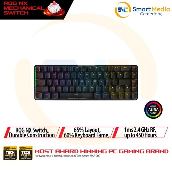 Jual CO ASUS ROG Falchion NX Red Switch Wireless Mechanical Gaming ...