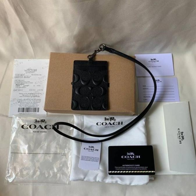 Jual Coach Lanyard Name Tag ID Card | Shopee Indonesia