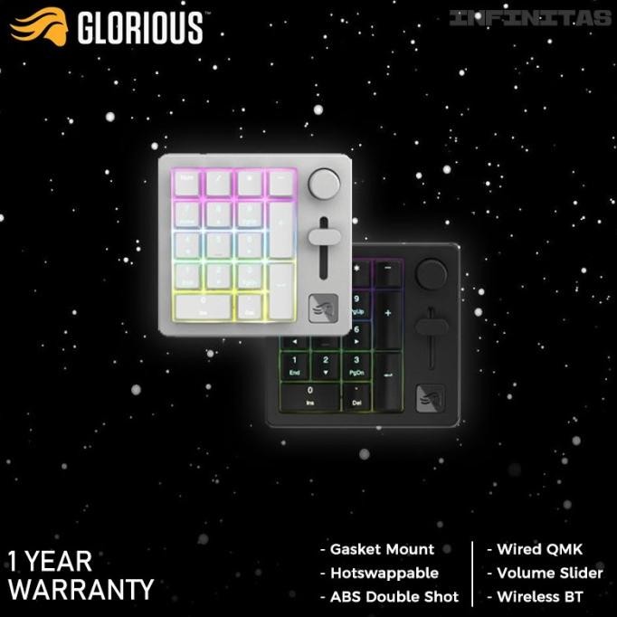 Jual CO Glorious GMMK Numpad Prebuilt Mechanical Keyboard | Shopee ...