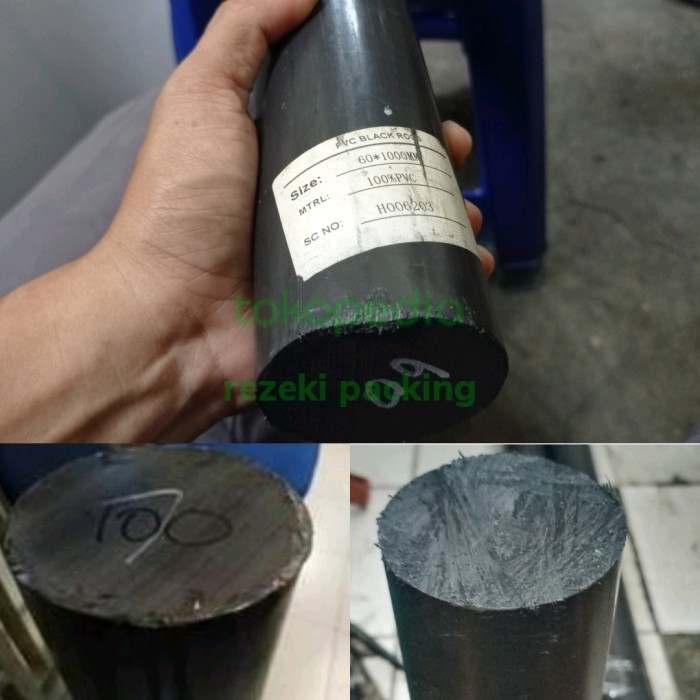 Jual caon teflon rod /ptfe batangan dia 50mm x 10cm | Shopee Indonesia