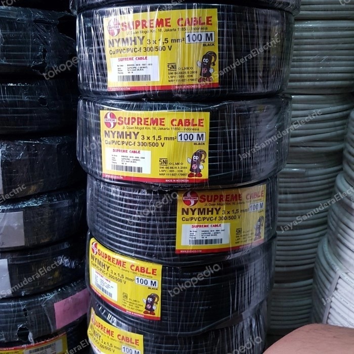 Jual Kabel NYYHY 3x1.5mm Supreme 100m | Shopee Indonesia