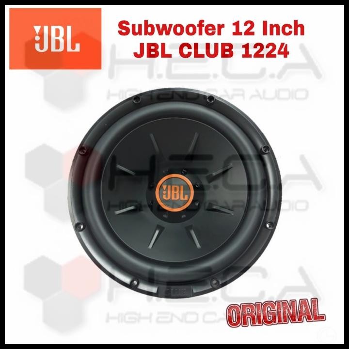 Jual Jbl Club 1224 Double Coil 12" Subwoofer Pasif Mobil Bass Sub 12 ...