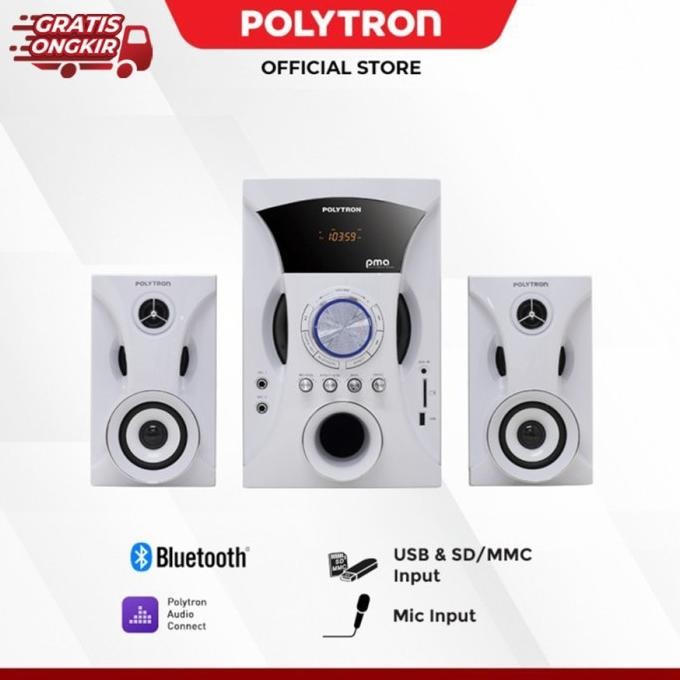 Jual Polytron Pma 9525 Multimedia Speaker Bluetooth Karaoke Pma9525 New ...