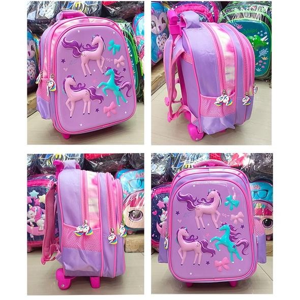 Jual Trolley Dorong Ukuran Sedang Sd 14Inch Tas Anak Sekolah Baru ...