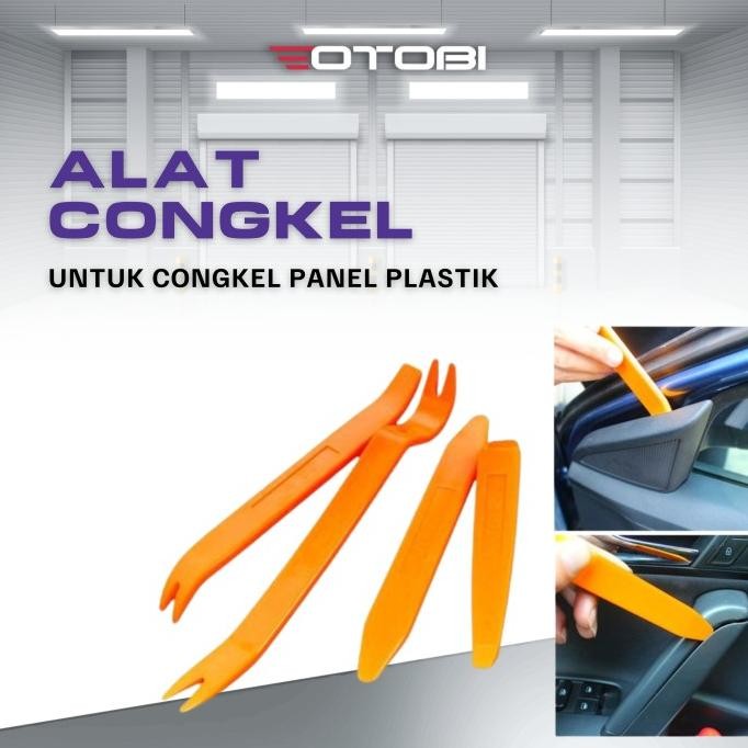 Jual Alat Congkel Interior Dashboard Plastik Trim Plastic Removal Pry ...