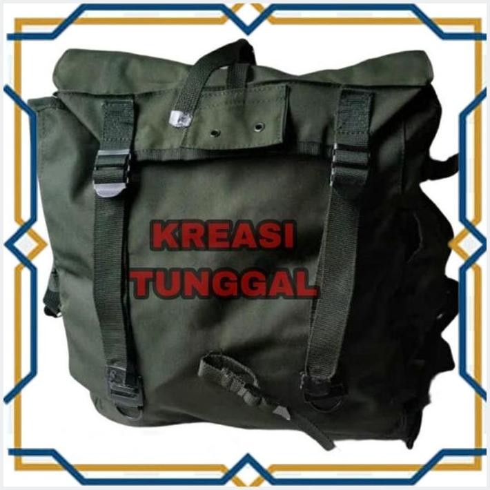 Jual [KRE] RANSLE PEDINDIKNA TNI HIJAU ARMY/TAS RANSEL RPK T45 STANDAR ...