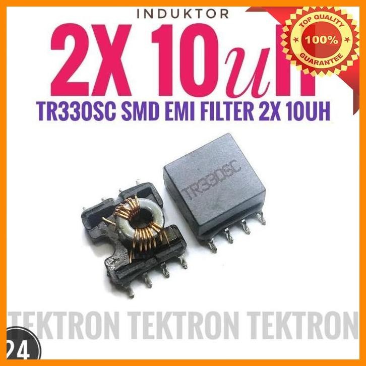 Jual (TEK) INDUKTOR 10UH X2 TR330SC TR330 EMI FILTER TRAFO TRANSFORMER ...