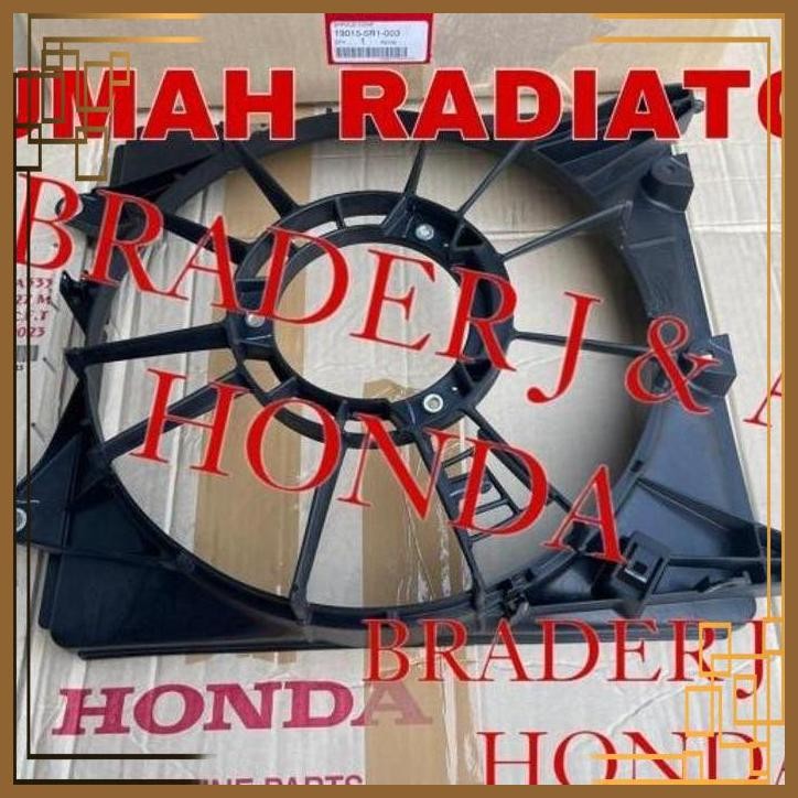 Jual [BRH] SHROUD FAN RADIATOR RUMAH KIPAS MOTOR JAZZ GK5 RS CITY HATCHBACK HRV GEN 3 RV3 WRV ...