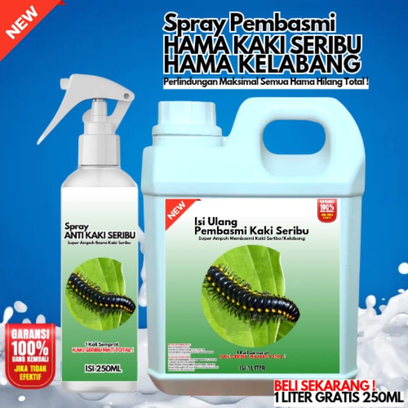 Jual Spray Pembasi Kaki Seribu | Kelabang | Kalajengking || 100% Super ...