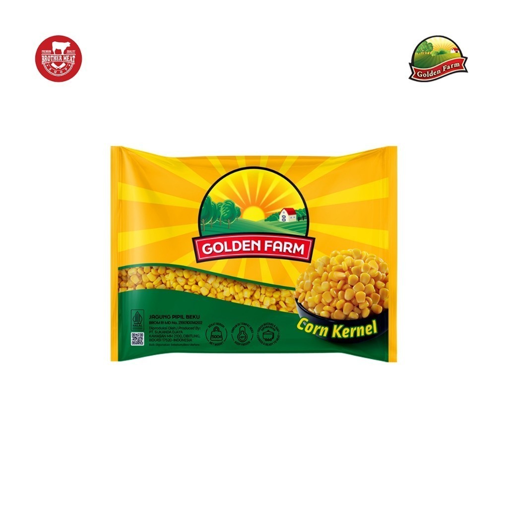 Jual Golden Farm Frozen Corn Kernel 500gr, Jagung Pipil - Brothermeatshop | Shopee Indonesia