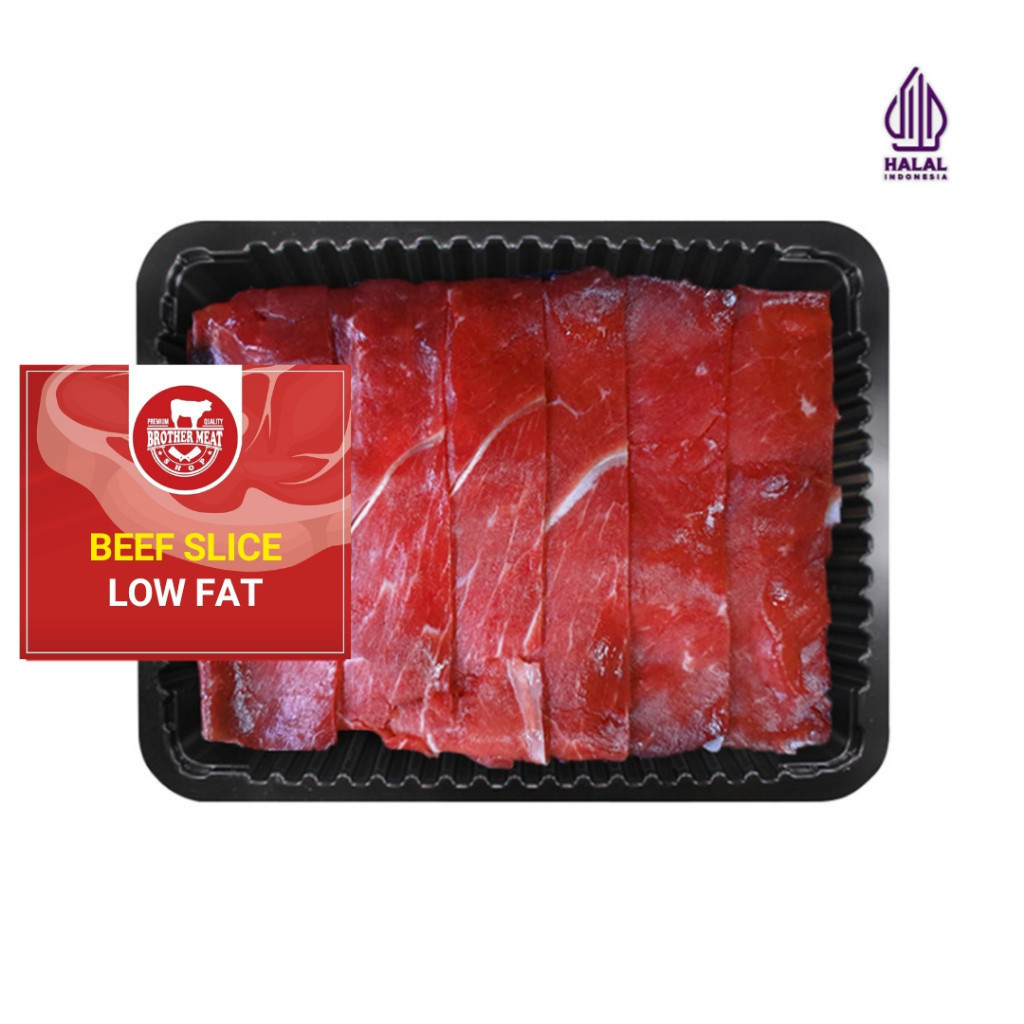 Jual Slice Low Fat Beef 250gr - Daging Sapi Iris Rendah Lemak | Shopee ...