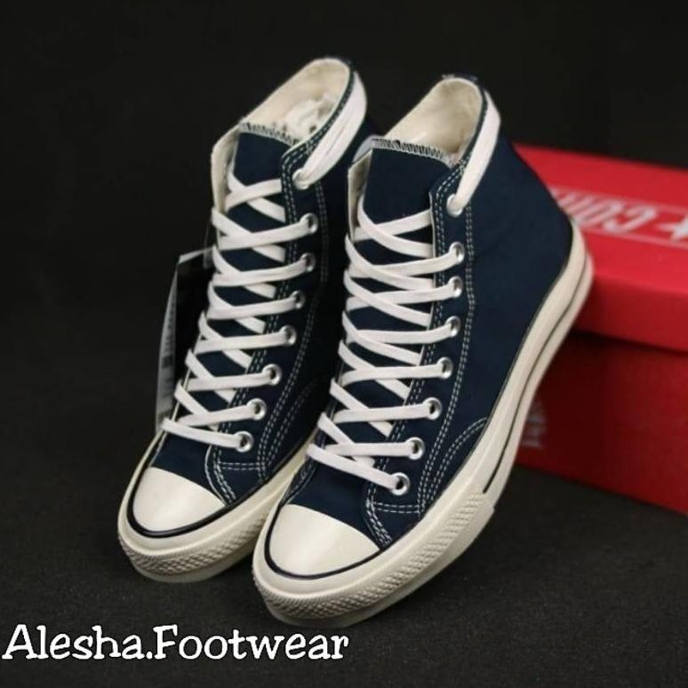 Jual SDR- Sepatu Converse 70s HI Biru Navy Hight Premium BNIB ...