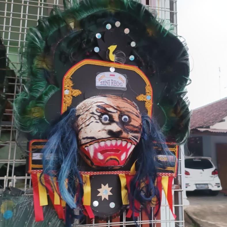 Jual Topeng reog macan anak,topeng reog ponorogo GradeOri | Shopee ...