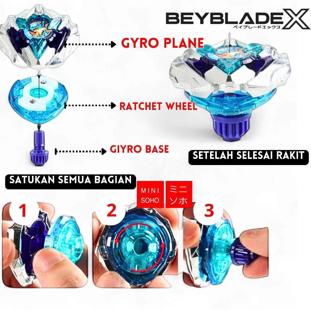 Jual Promo Mainan Gangsing Beyblade X Gasing Beyblade Terbaru Berputar ...