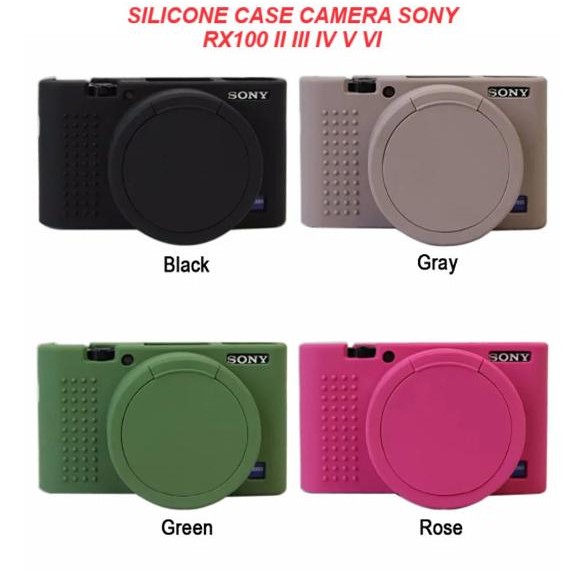 Jual Sony RX100 Mark 3 4 5 III V IV Silicone Rubber Camera Body Cover ...