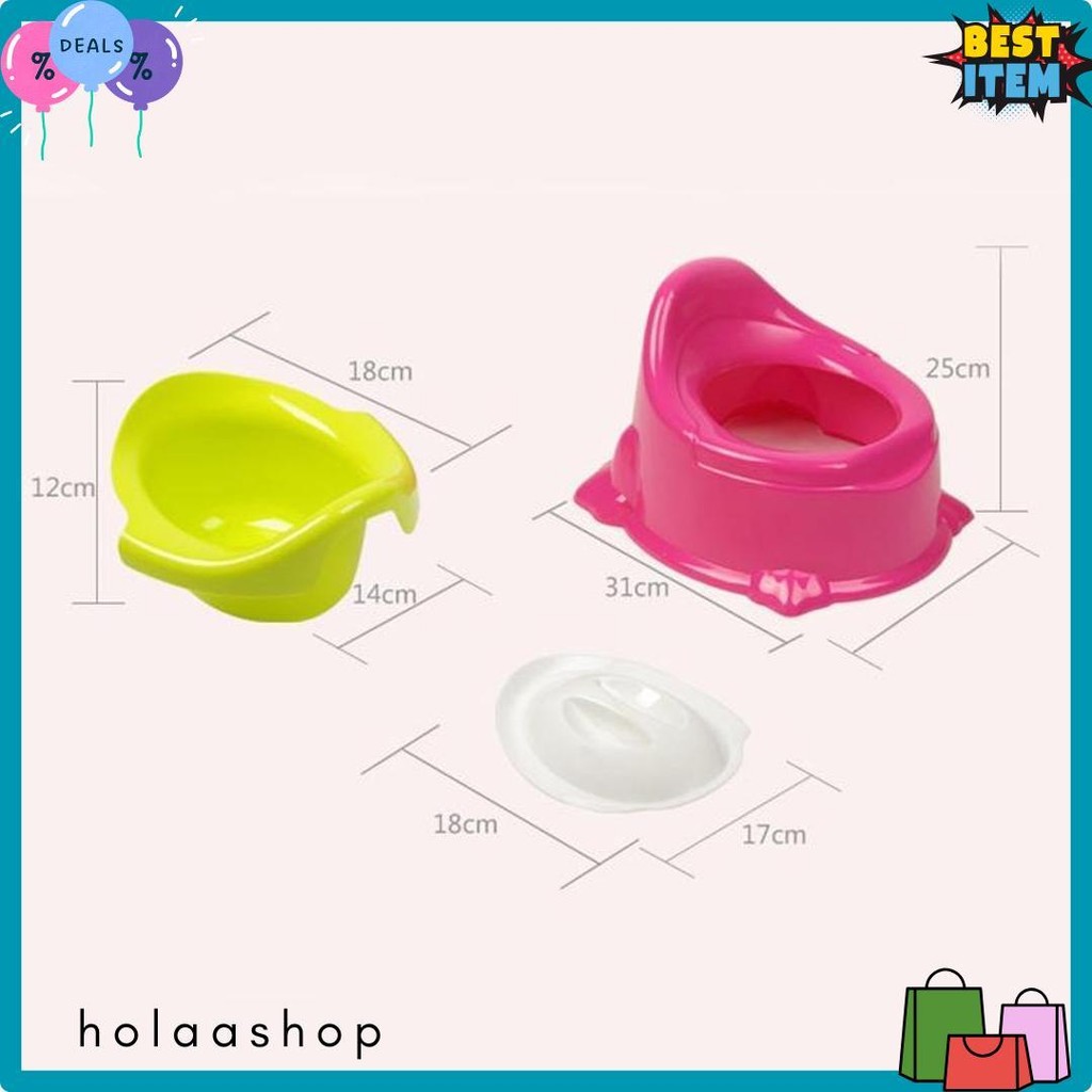 Jual Baby Potty Toilet Training Anak Wc Jongkok Pispot Anak Duduk ...