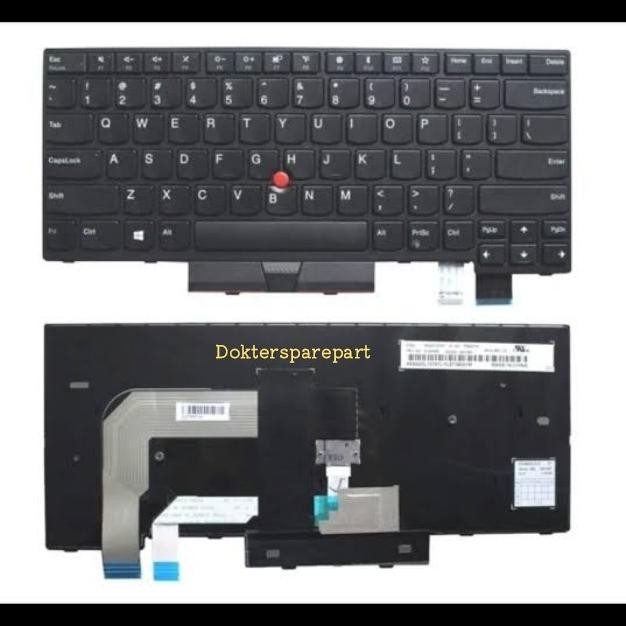 Jual Keyboard Lenovo T470 T480 No Baclight Us Version | Shopee Indonesia