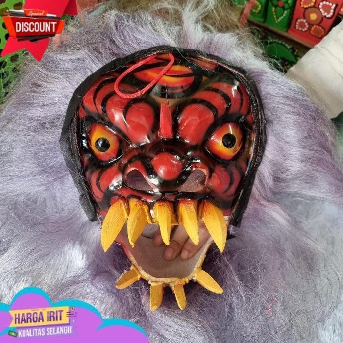 Jual Sale Topeng Gedruk / Topeng Tradisional / Topeng Khas Bali ...