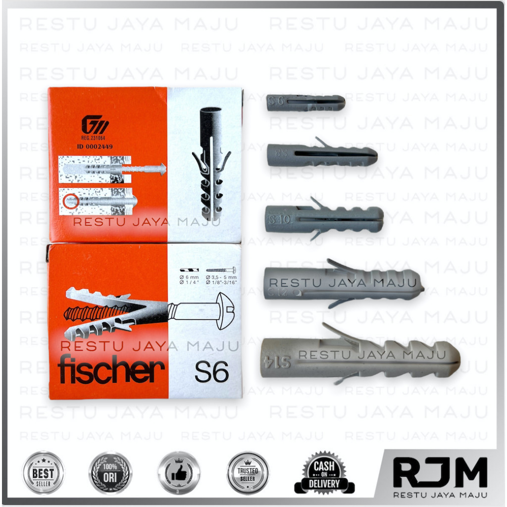 Jual GM jangkar skrup Pengencang Wall Plug Baut Alat Tanam Bantalan Paku Pengait Lubang Dinding ...