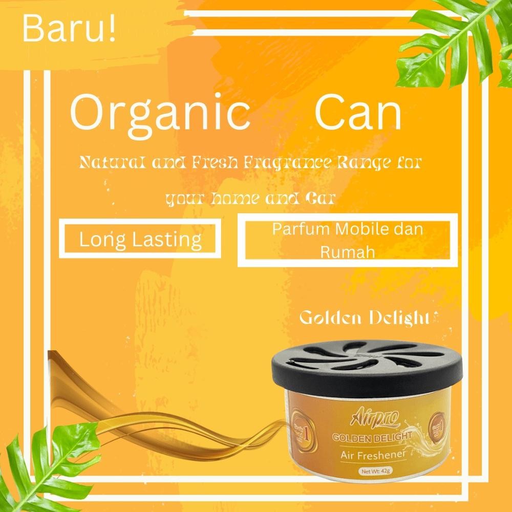 Jual AIRPRO ORGANIC CAN GOLDEN DELIGHT | Shopee Indonesia