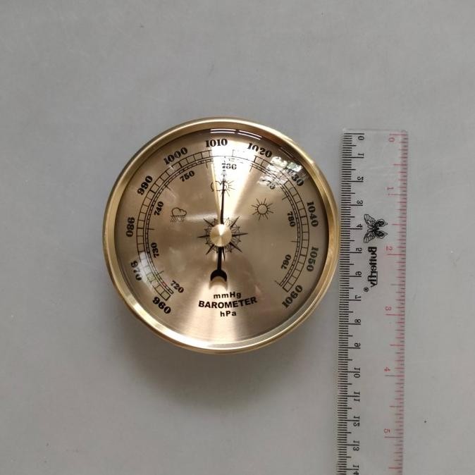 Jual Barometer Analog Aneroid Alat Ukur Tekanan Udara Original Dan ...