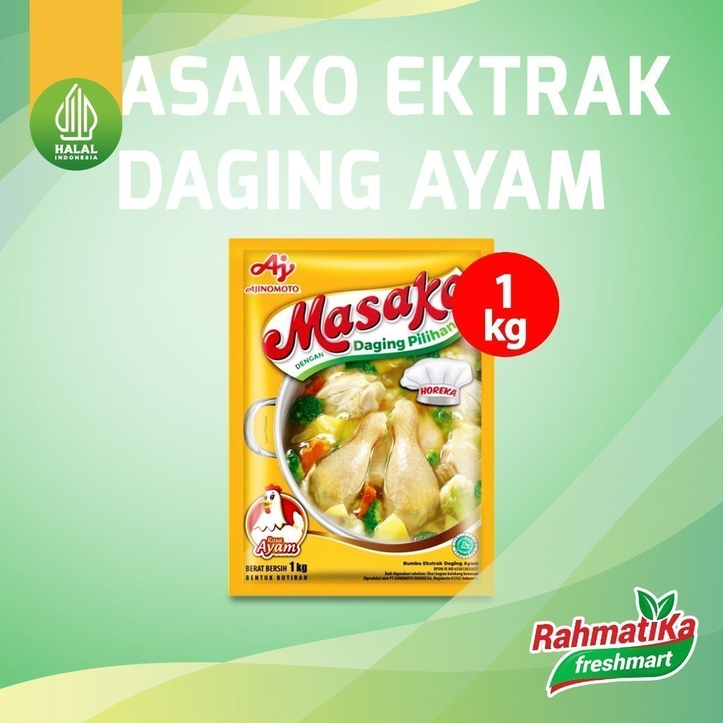 Jual Masako Bumbu Ekstrak Daging Ayam 1 Kg | Shopee Indonesia