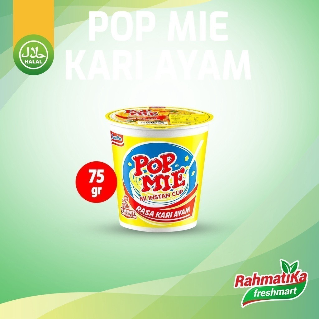 Jual Pop Mie Rasa Kari Ayam 75 gram | Shopee Indonesia