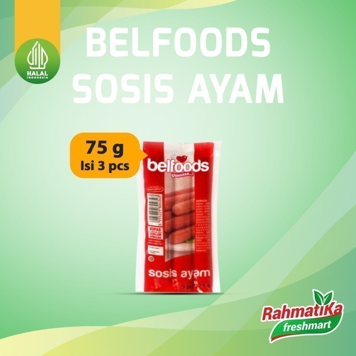 Jual Belfoods Sosis Ayam 75 gr | Shopee Indonesia