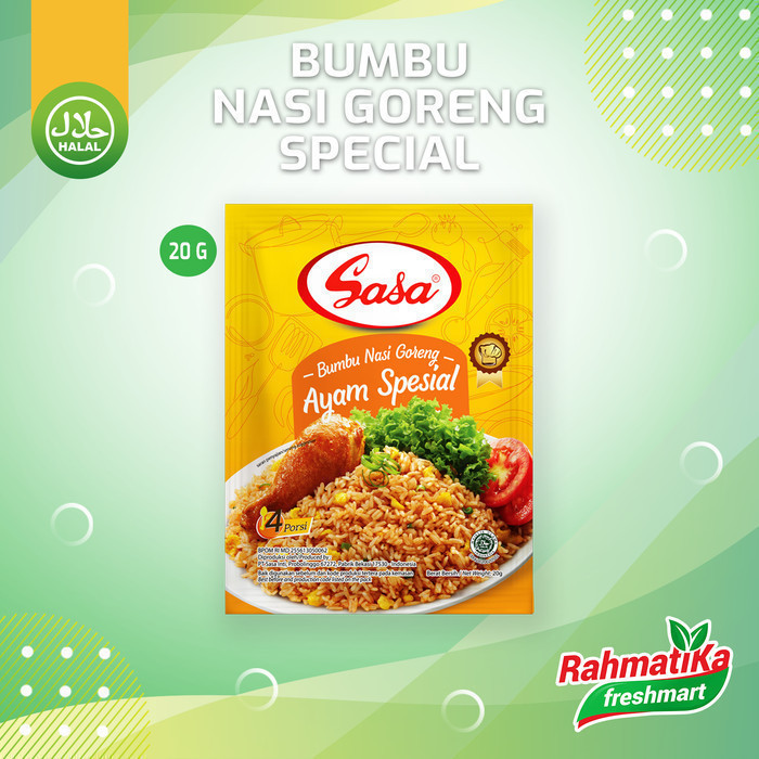 Jual Sasa Bumbu Nasi Goreng Ayam Special 20 gr | Shopee Indonesia