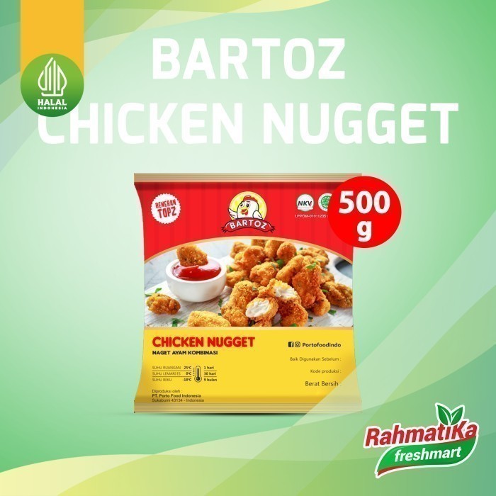 Jual Bartoz Chicken Nugget 500 gr | Shopee Indonesia