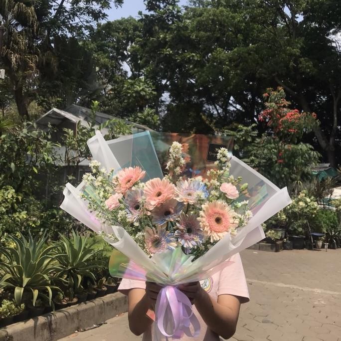 Jual Garbera bouquet buket bunga garbera daisy wisuda buket garbera ...