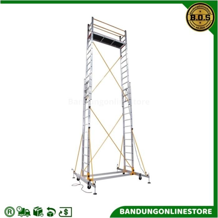 Jual Original Krisbow Tangga Scaffolding Multifungsi Aluminium 6.85 ...