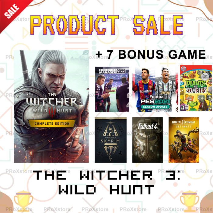 Jual The Witcher 3 Wild Hunt Game of the Year Edition + Football ...