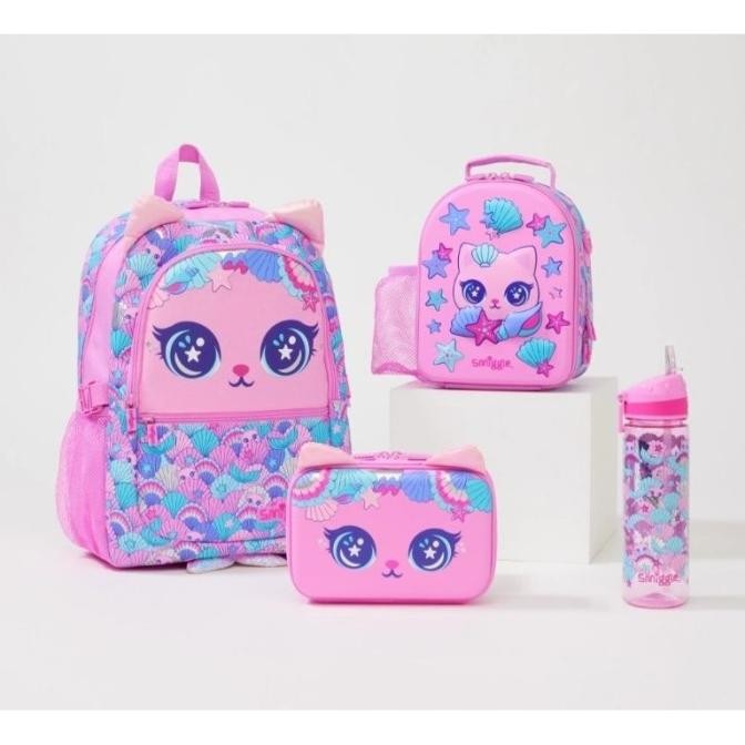 Jual {{{{}}] Smiggle Backpack Ori Attach Hey Black Cat | Shopee Indonesia