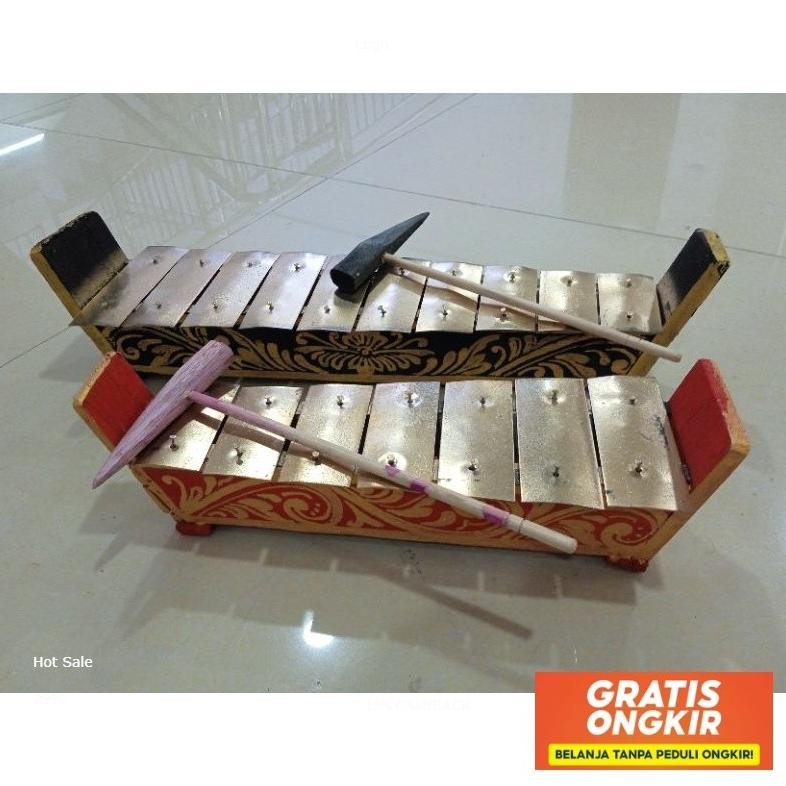 Jual Gamelan Gangsa Mini Daun 7 Daun 10 Mainan Anak Tradisi Bali Hari ...