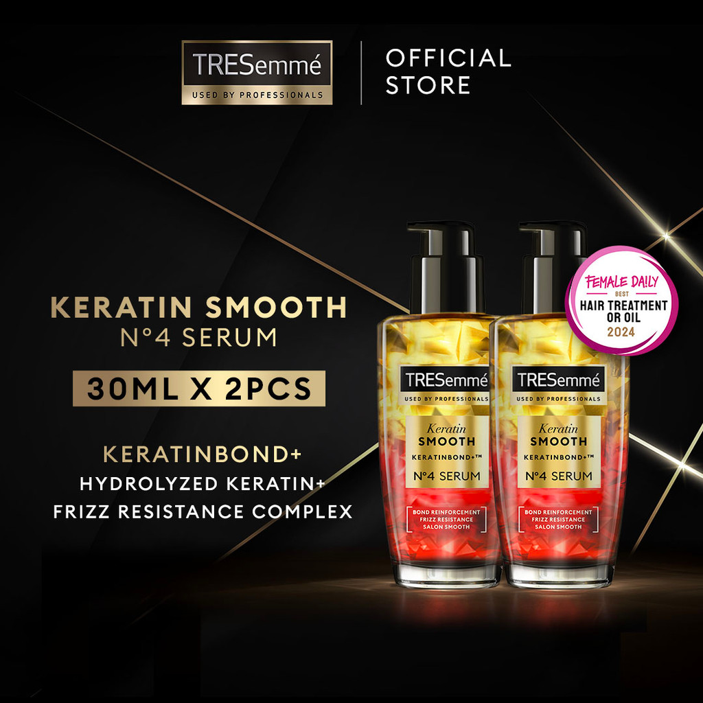 Jual TRESemme Keratin Smooth Bond Building Hair Serum Hair Oil Perawatan Rambut Lembut ala Salon ...