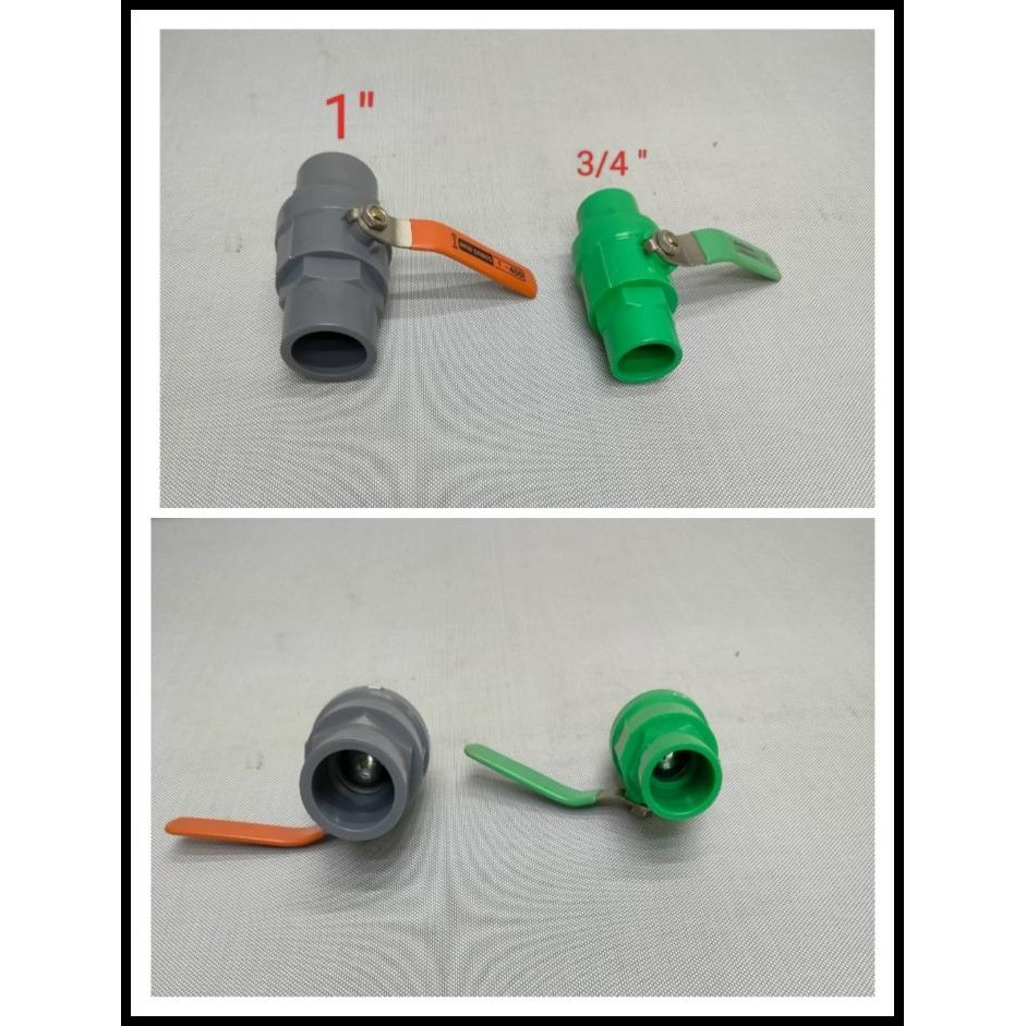 Jual Stop Kran Pvc Engkol New Sanho 3/4 Inch / 1 Inch | Shopee Indonesia