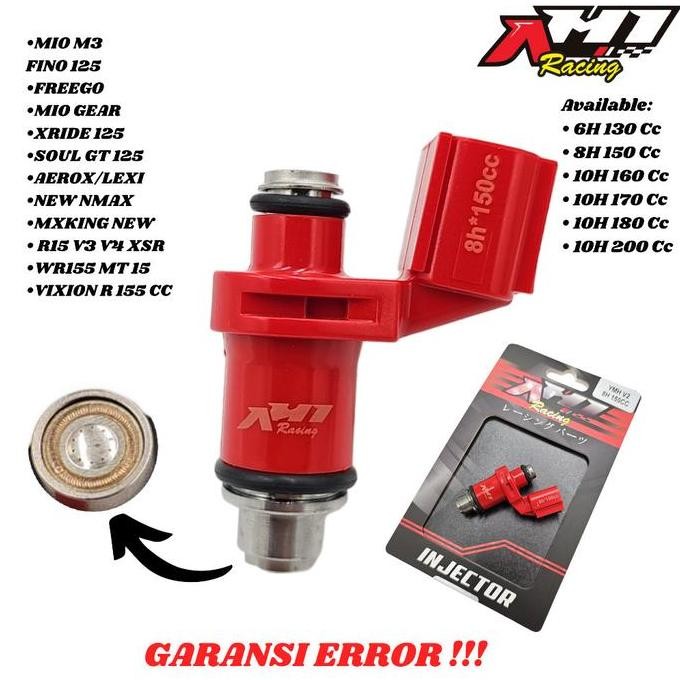 Jual INJECTOR INJEKTOR AH1 RACING MXKING NEW V2 NEW NMAX AEROX OLD AEROX NEW LEXI MIO M3 NEW R15 ...