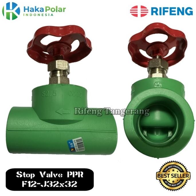 Jual Stop Valve Kran Ppr 1 Inch F12-J32X32 New Stok | Shopee Indonesia