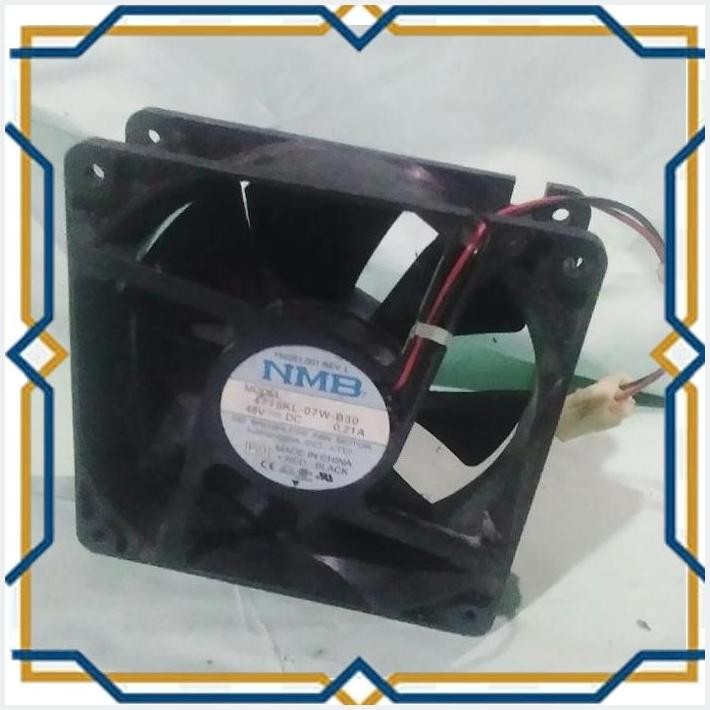 Jual [SER] DC BRUSHLESS FAN MOTOR KIPAS NMB 48V - 0,21A(12 X3,8CM )FAN ...