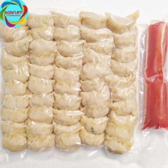 Jual Kuotie Ayam Halal Chicken Dumpling Pangsit Ayam Halal 50 pcs ...