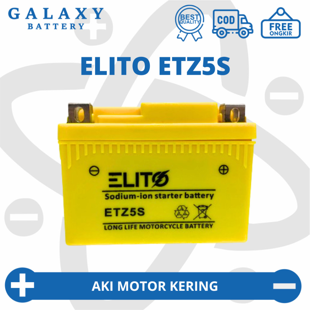 Jual Aki Motor Honda Beat FI CW Injeksi Carbu GTZ5S ETZ5S Elito Aki Lithium Sodium | Shopee ...