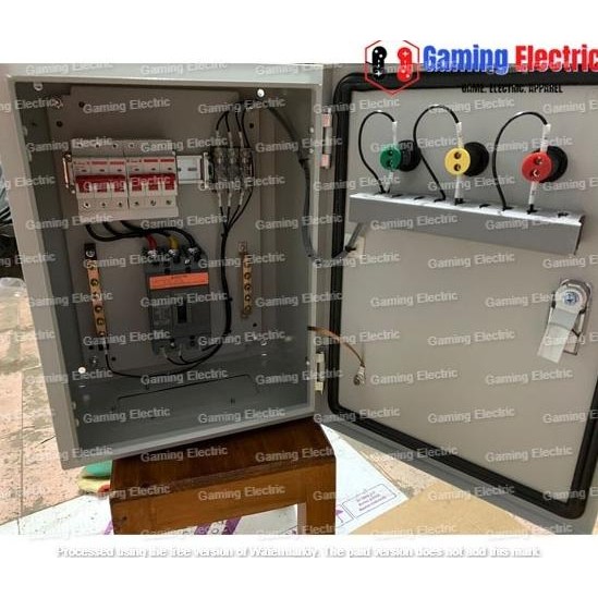 Jual Panel Distribusi Penerangan 3 Phase 40A Himel New Stok | Shopee ...
