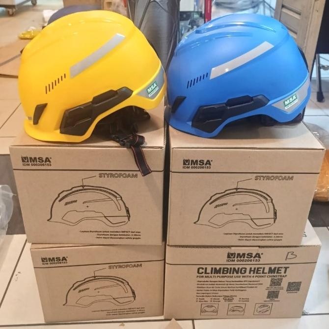 Jual Helm Climbing Msa / Safety Helmet Rescue 100% Co | Shopee Indonesia