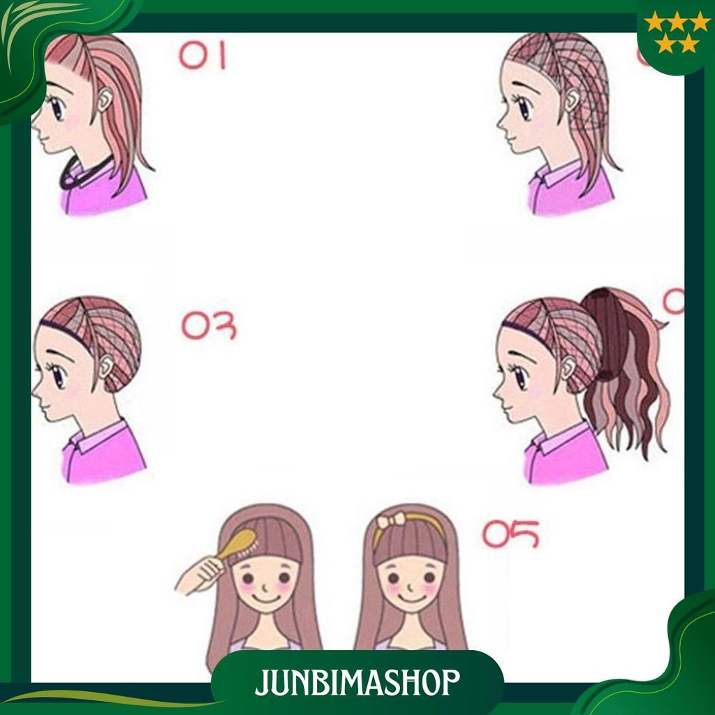 Jual Wd Weaving Cap / Wig Cap / Hairnet / Hairnet Jaring Wig / Hairnet ...